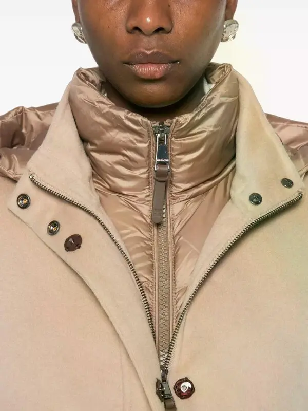 MABRUN Bianca Layered Hooded Coat