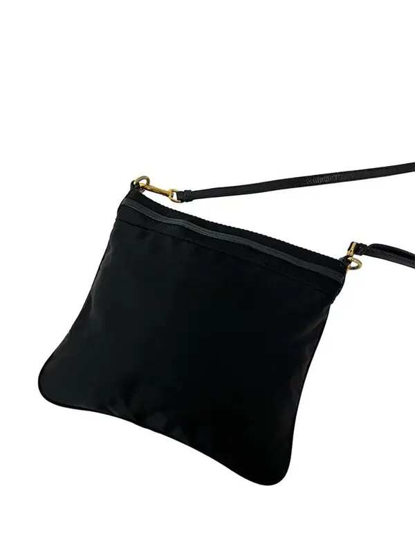 Prada 2000-2015 Tessuto Canapa Logo Crossbody Bag