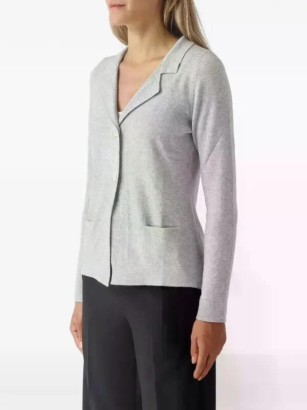 GRAN SASSO Button-fastening Notched-lapel Cardigan