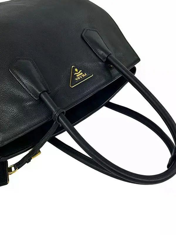 Prada 2010-2026 Vitello Grain Satchel