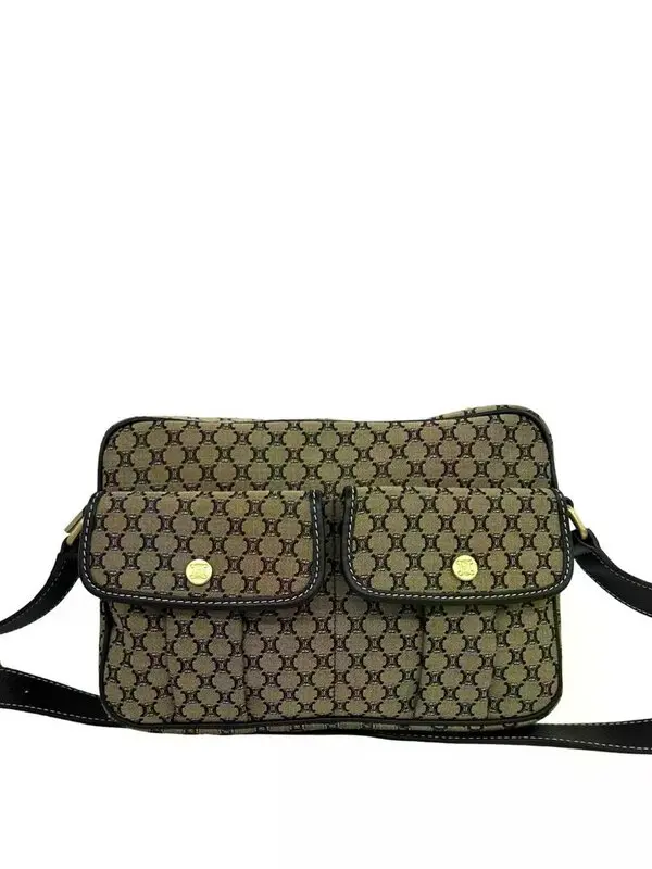 Celine 2000 Macadam Canvas Crossbody Bag