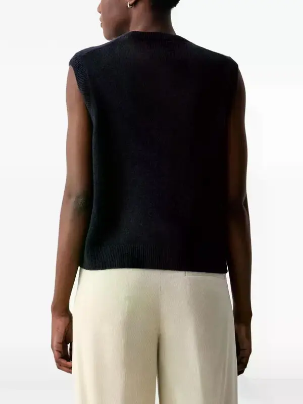 Marc O'polo Sleeveless Button-up Cardigan