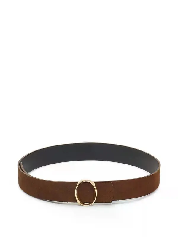 Orciani Oval-buckle Leather Belt