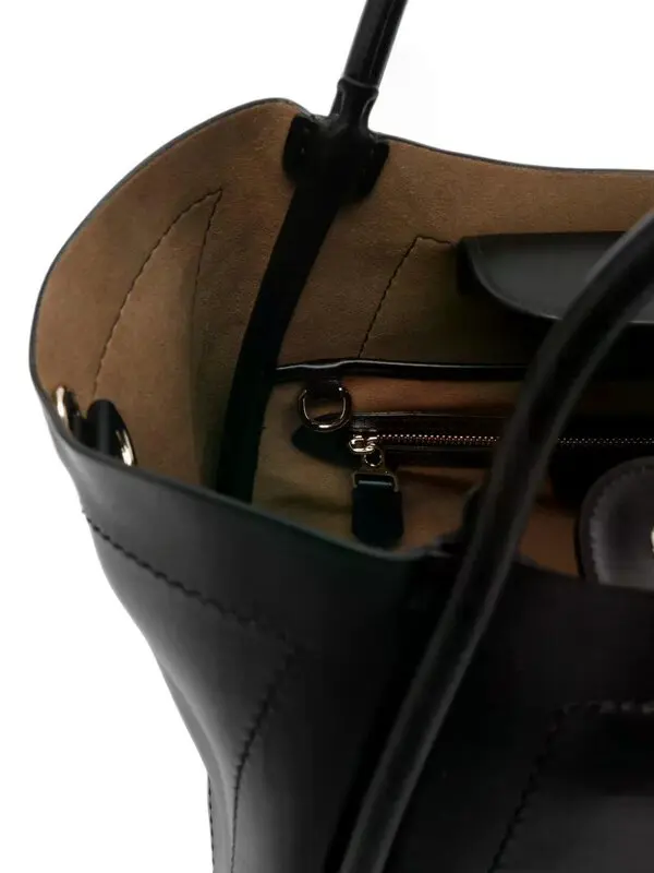 Max Mara Marine Leather Bucket Bag