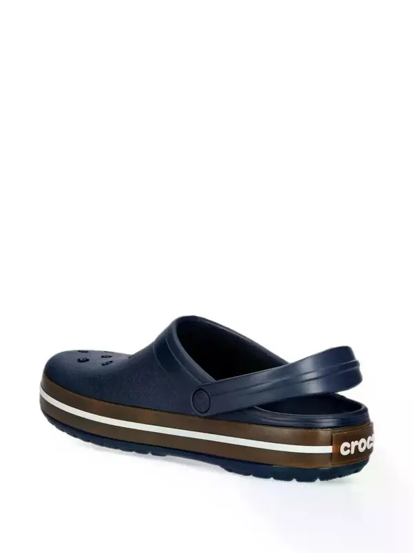 CROCS Crocband Perforated Logo-patch Clogs