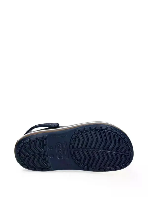 CROCS Crocband Perforated Logo-patch Clogs