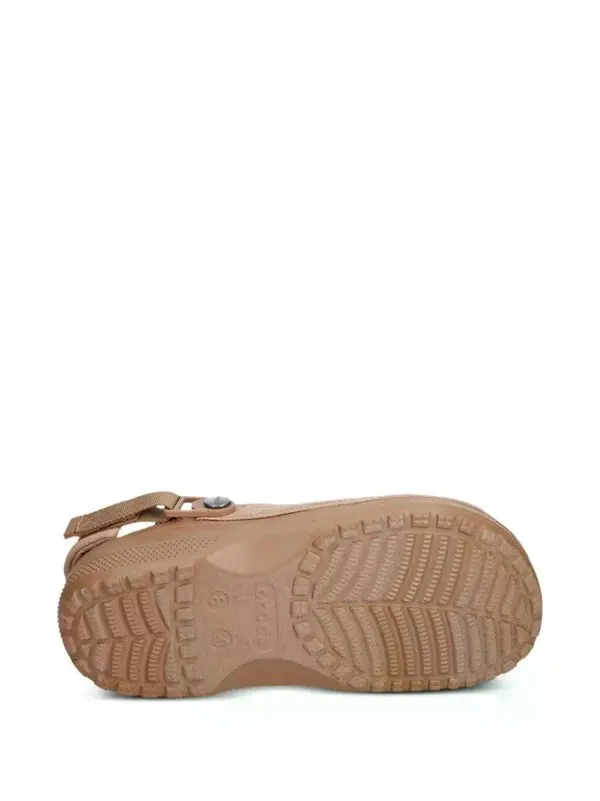 CROCS Classic Touch-strap Slingback Mules - Neutrals