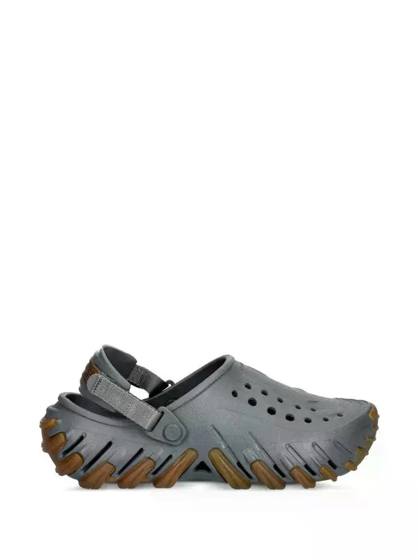 CROCS Echo Gum Ro Perforated Slingback Mules