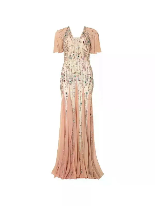TEMPERLEY LONDON Crystal-embellished Venus Gown