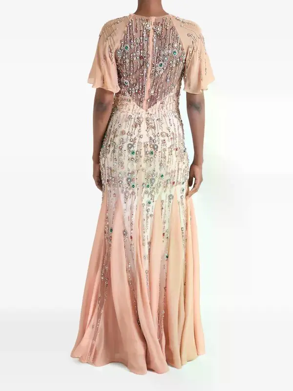 TEMPERLEY LONDON Crystal-embellished Venus Gown