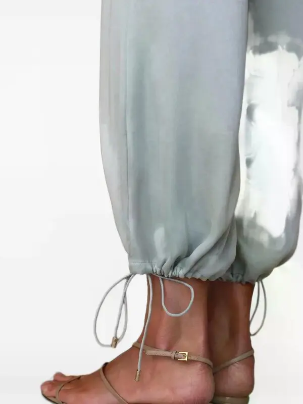 HEVRON Halina Drawstring-waist Elasticated-cuff Trousers