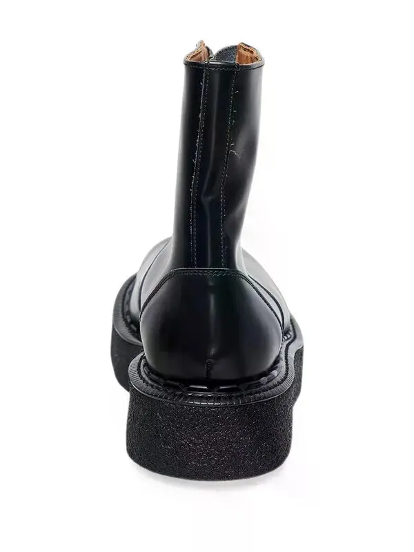 Comme Des Garçons X George Cox Front-zip Platform Biker Boots