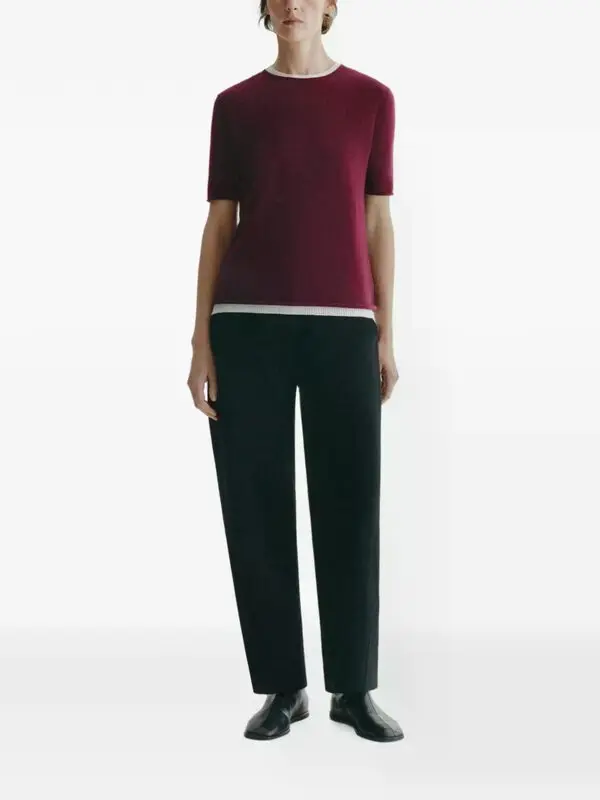 LISA YANG Short-sleeve Knit T-shirt