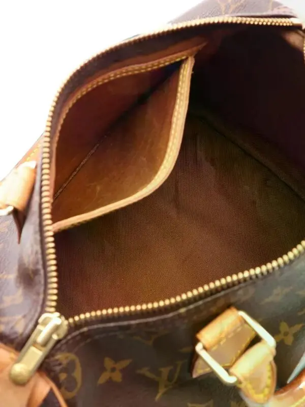 LOUIS VUITTON 1999 25 Speedy Monogram Tote Bag