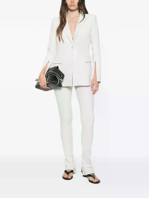 Patrizia Pepe Belted Slim-fit Trousers