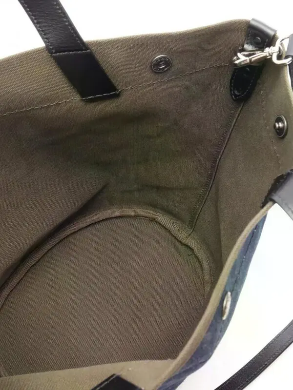 Prada 2000s City Denim Tote Bag