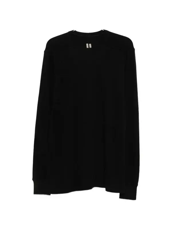 Rick Owens Ribbed-knit Long-sleeve Sweater