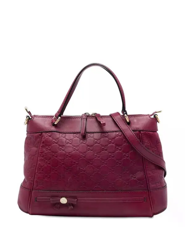 Gucci 2016-2026 Guccissima Mayfair Satchel Handbag