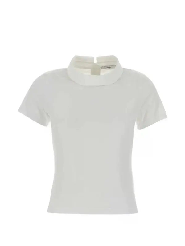 Givenchy Roll-up Poplin T-shirt - White