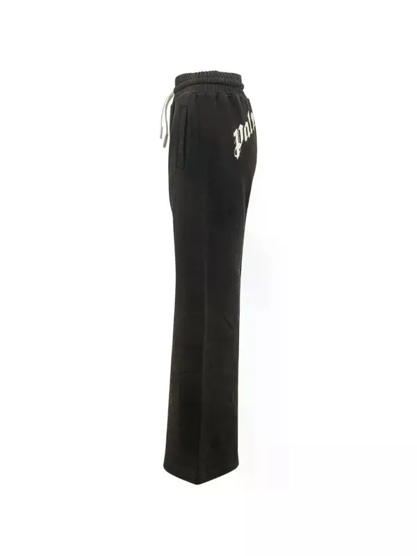 Palm Angels Logo-print Wide-leg Track Pants