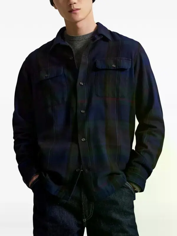 Polo Ralph Lauren Plaid Elbow-patch Shirt