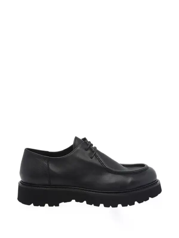 PAWELK'S Lace-up Leather Derby Shoes