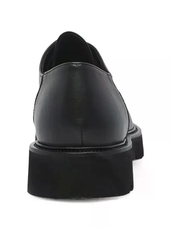 PAWELK'S Lace-up Leather Derby Shoes