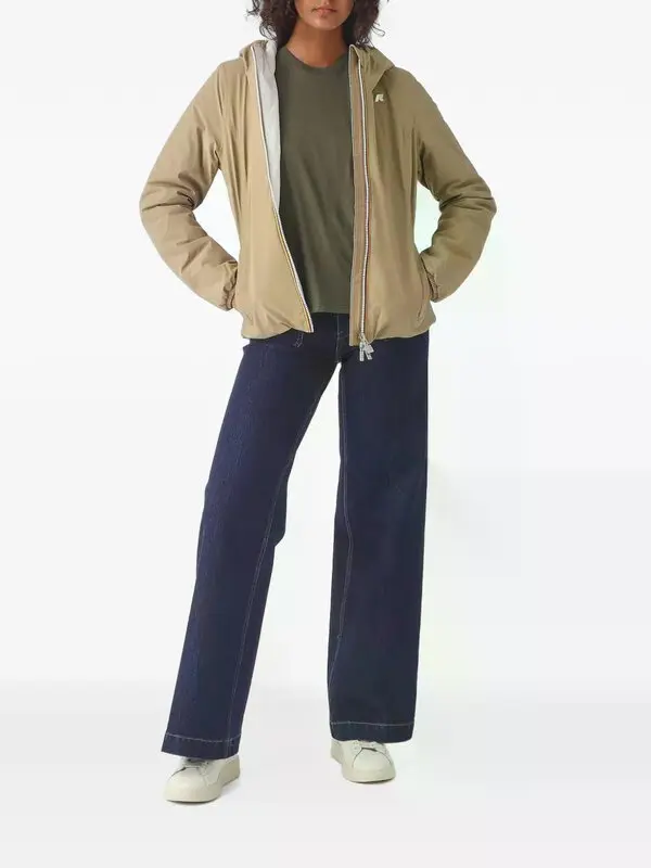 K-WAY Lily Hooded Reversible Jacket
