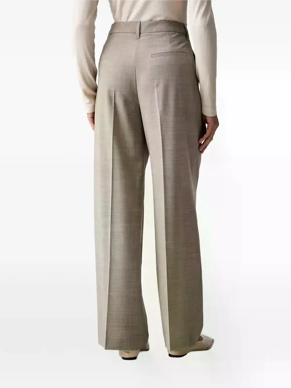 Marc O'polo Pleated Wide-leg Trousers