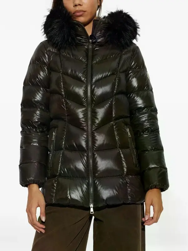 Moncler Fulmar Faux-fur Trim Jacket