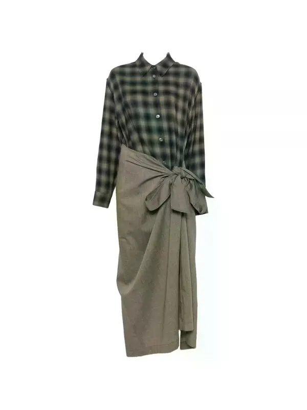 Our Legacy Twisted Maxi Dress - Neutrals