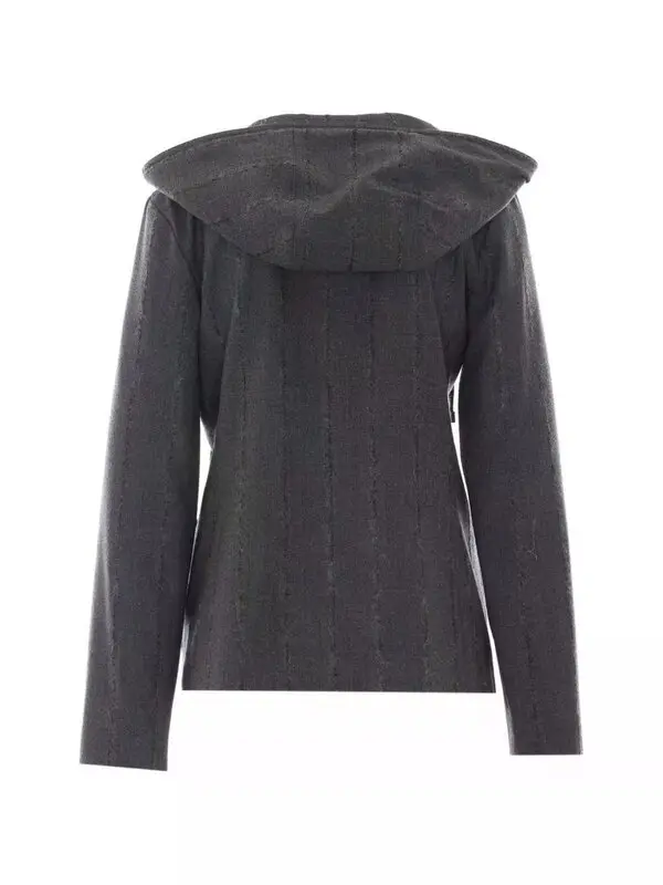 Fabiana Filippi Hooded Button-up Jacket