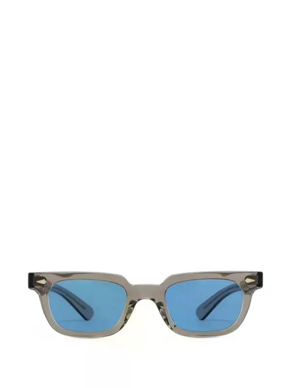 JULIUS TART OPTICAL T-man Square-frame Sunglasses - Grey