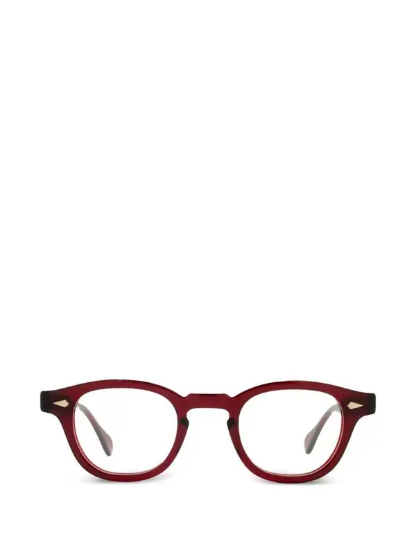 JULIUS TART OPTICAL Round-frame Glasses - Red