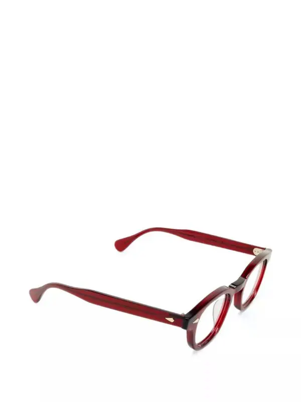 JULIUS TART OPTICAL Round-frame Glasses - Red