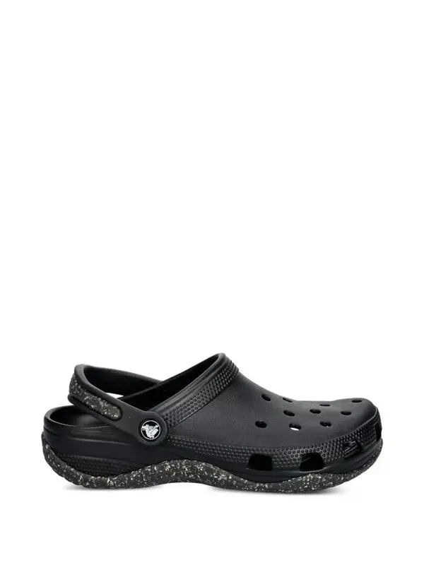CROCS Classic Evo Speckled-sole Mules - Black