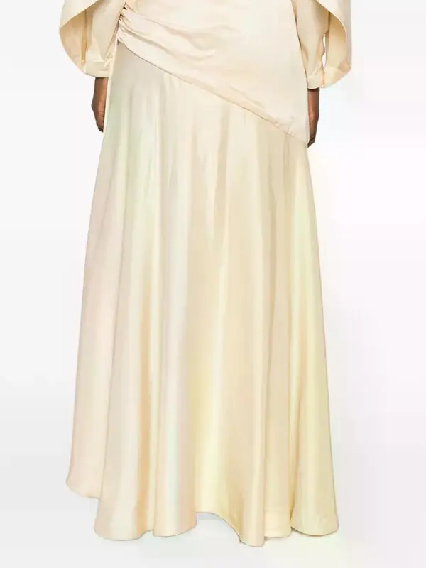 Zimmermann Ascent Draped Asymmetric Long Skirts