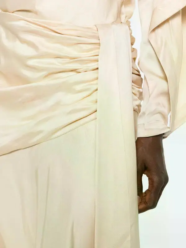 Zimmermann Ascent Draped Asymmetric Long Skirts