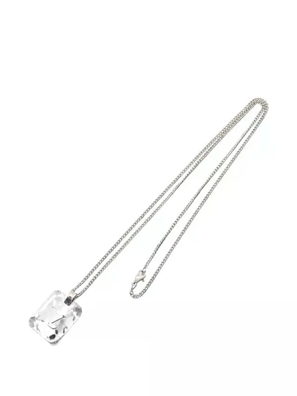 LOUIS VUITTON 2010s Champs Elysees Necklace - Silver