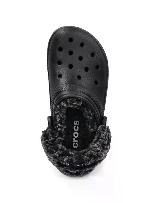 CROCS Classic Fleece-lined Mules