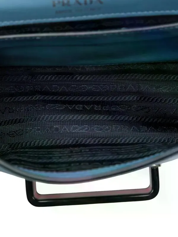 Prada 2017-2026 City Calf Plex Ribbon Crossbody Bag
