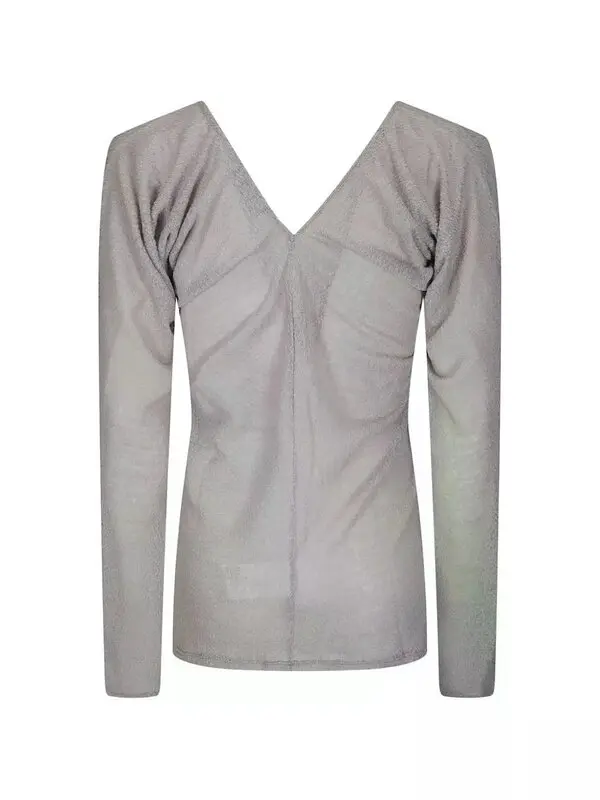 Our Legacy Cheer V-neck Sweater - Grey