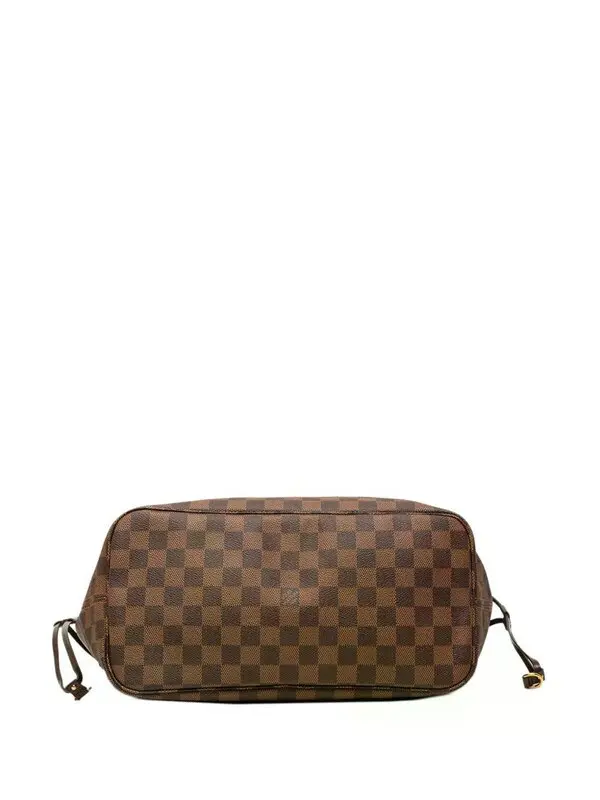 LOUIS VUITTON 2011 Damier Ebene Neverfull Mm Tote Bag