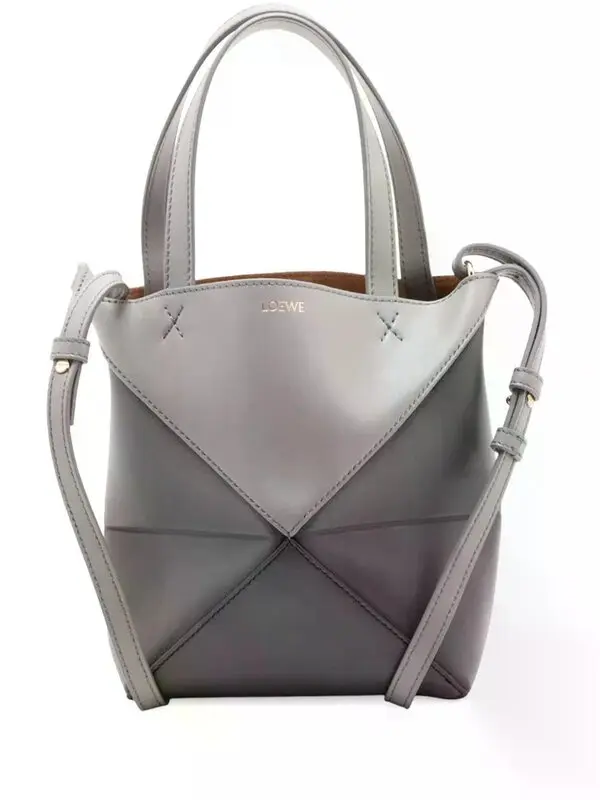 Loewe 2010-2026 Mini Calfskin Puzzle Fold Tote Satchel