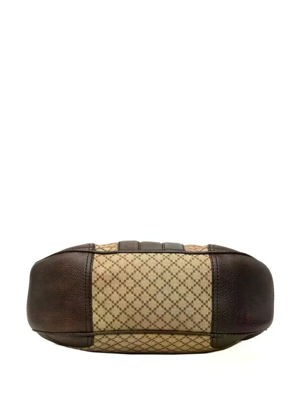 Gucci 2000-2015 Diamante Canvas Catherine Shoulder Bag