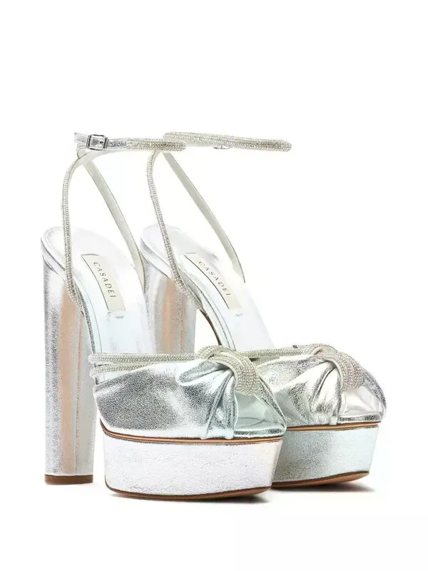 Casadei 140mm Taylor Flora Wonder Platform Sandals