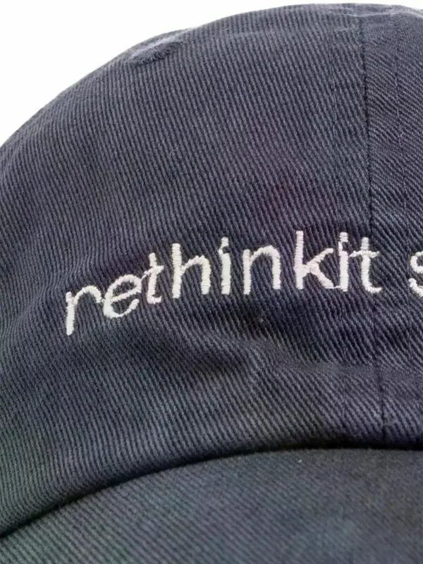 RETHINKIT STUDIOS Logo-embroidered Baseball Cap - Blue