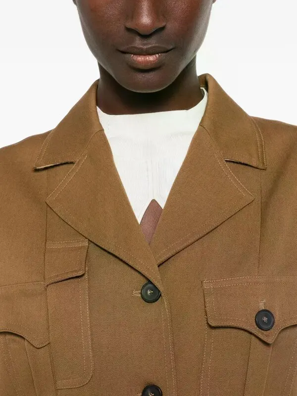 Erika Cavallini Malik Button-up Utility Waistcoat