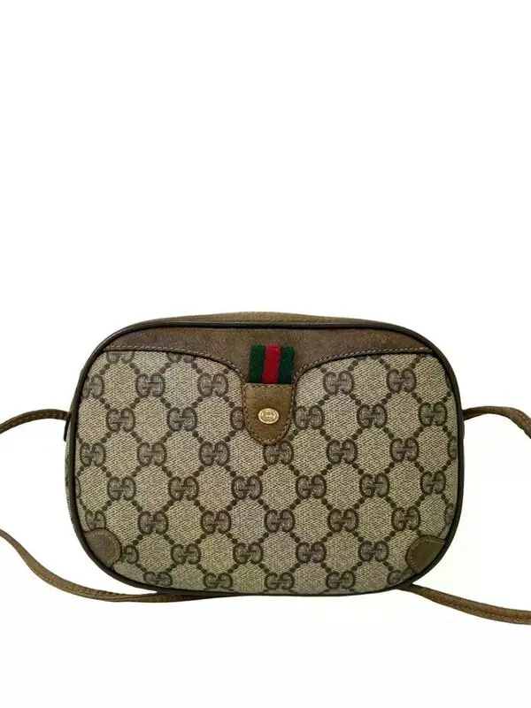 Gucci 20th Century Gg Supreme Web Sherry Shoulder Bag