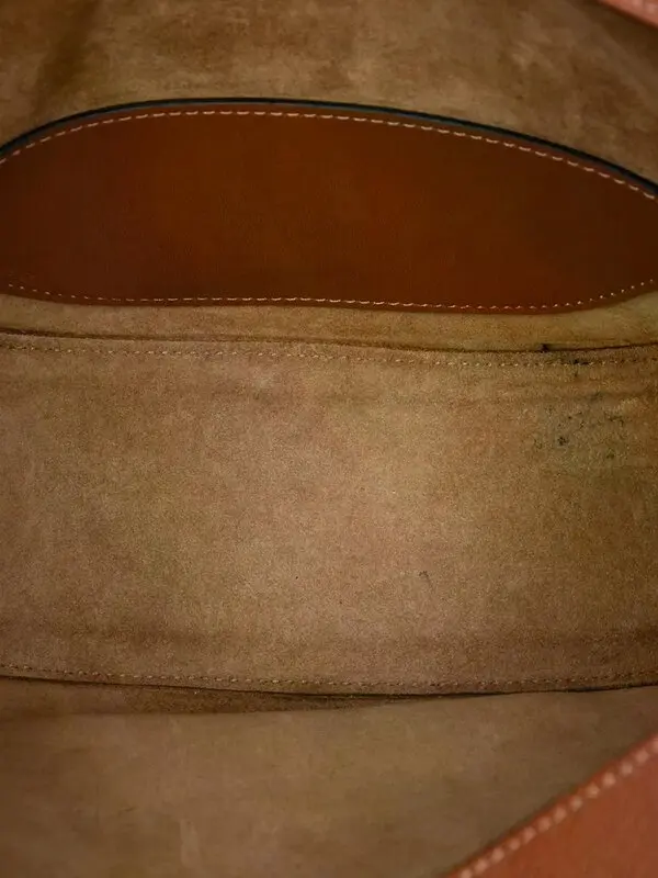 Loewe 2021 Small Leather Luna Hobo Bag